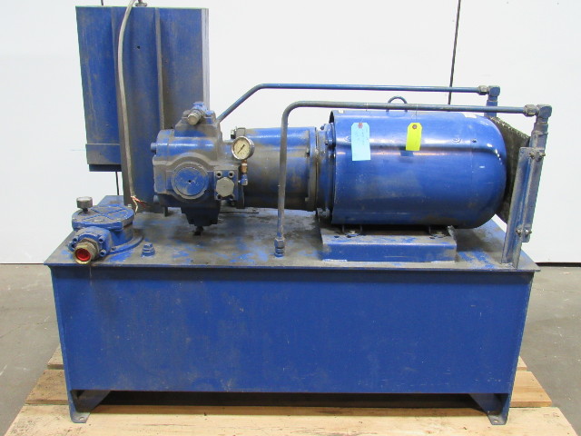 BOSCH 0513R18C3VPV130SM14FY00 Hydraulic Power Unit 30 HP 60 GPM 120Gal ...