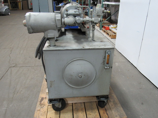VICKERS PVB15RSY31CM11 Hydraulic Power Pump Unit 15.7GPM 2000PSI 42Gal ...