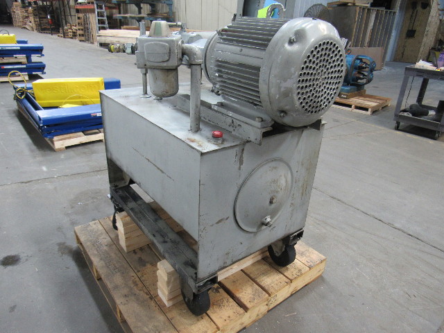 VICKERS PVB15RSY31CM11 Hydraulic Power Pump Unit 15.7GPM 2000PSI 42Gal ...