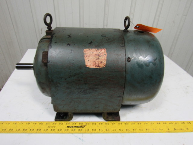Reliance Electric 25AT17 3Hp Electric Motor 220/440V 3Ph CB-254 Frame ...