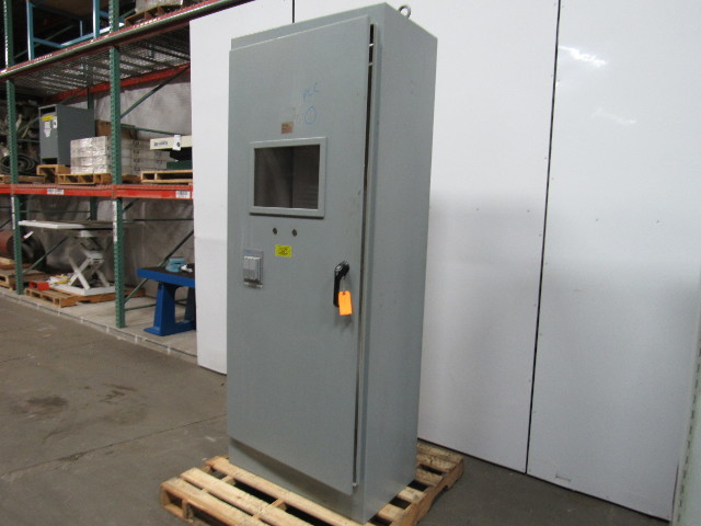 SCE SAGINAW CONTROL 36"Wx20"Dx90"T Electrical Enclosure Cabinet Panel ...