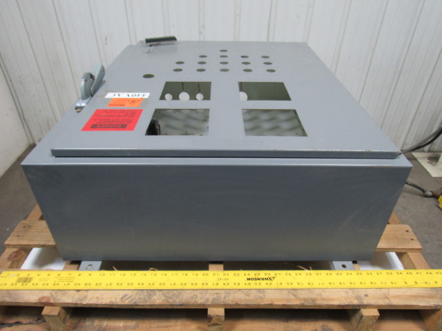 Hoffman 36x30x12" Wall Mount Electrical Enclosure Box W/Back Plate ...