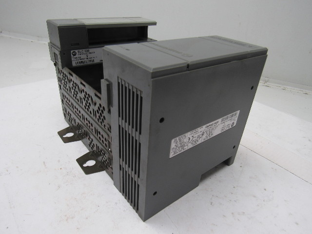 A-B Allen Bradley 1746-P1 Ser A SLC500 Power Supply W/4 Slot Rack ...