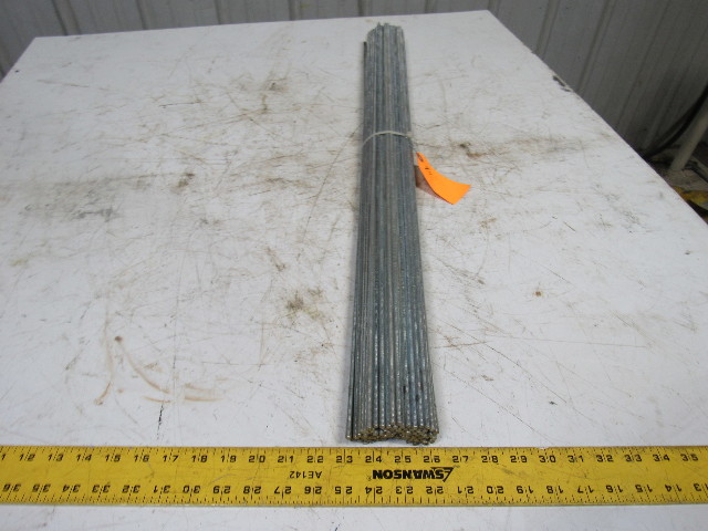 Threaded Rod 1/4-20 x 36" Zinc Plated All-Thread Lot of 94 | Bullseye ...