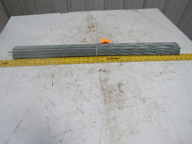 Threaded Rod 1/4-20 x 36" Zinc Plated All-Thread Lot of 94 | Bullseye ...