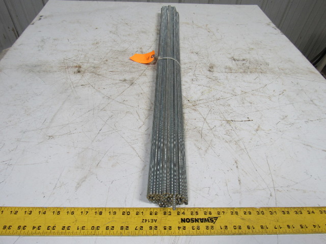 Threaded Rod 1/4-20 x 36" Zinc Plated All-Thread Lot of 94 | Bullseye ...