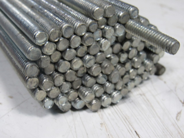 Threaded Rod 1/4-20 x 36" Zinc Plated All-Thread Lot of 94 | Bullseye ...
