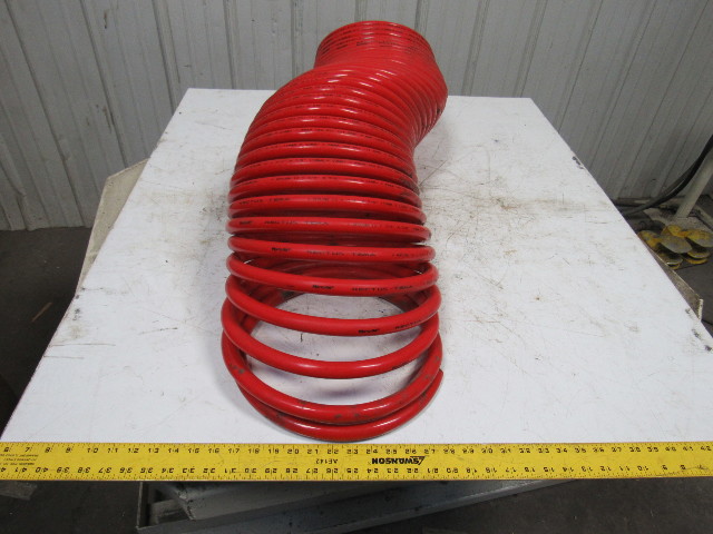 NYCOIL N9XX2-100 RED 3/4" ID Nylon 12 Coil Hose 7/8" OD 160PSI Max 100 ...