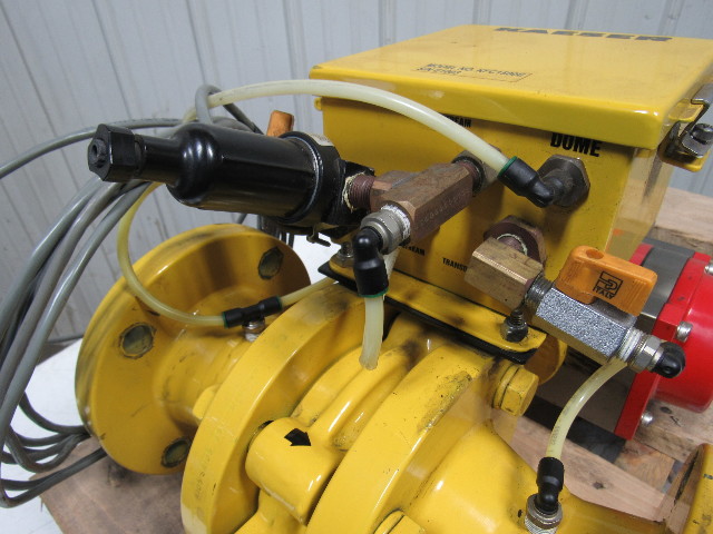 KAESER / TRIAC KFC1500E / PPR1200 Flow Control & Pneumatic Positioner ...