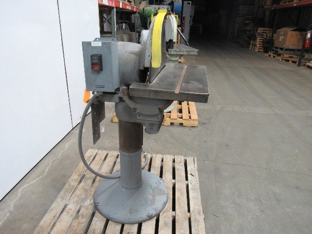 STATE D20 20" 2HP Pedestal Disc Sander 208-220/440V 3Ph W/ Tilt ...