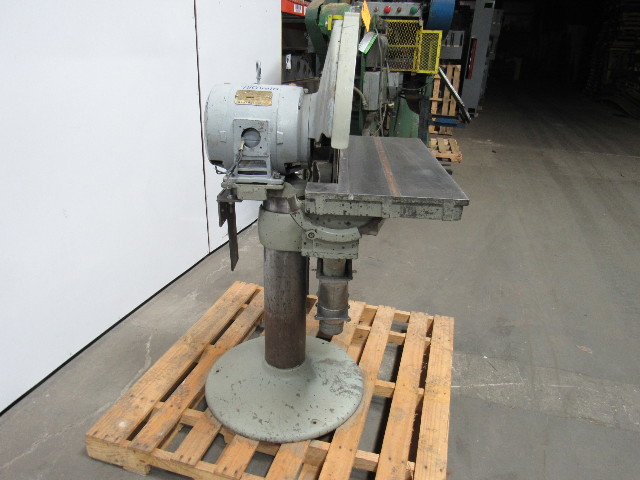 STATE 24" 2HP Heavy Duty Pedestal Disc Sander 480V 1155RPM 31"x12" Tilt ...