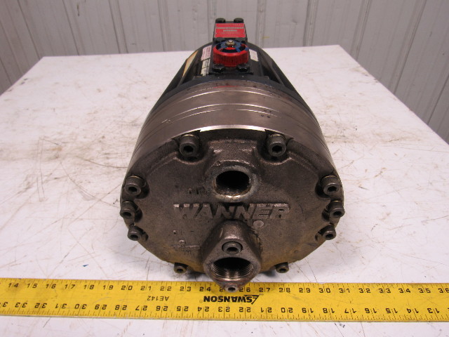 Wanner H25SFCVHFECA Hydra Cell Diaphragm Pump 20GPM 1000PSI 1-1/8 ...