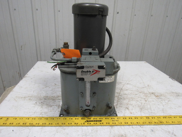 Circuitpak Double A Hydraulic Power Unit W/1/2Hp Baldor Motor 230/460V ...