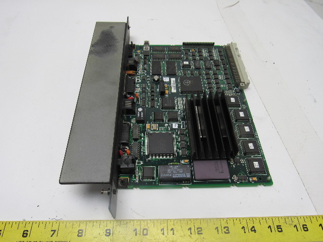 GE Fanuc IC697CMM742-GH Ethernet Interface Communication Slot Rack Card ...