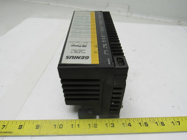 GE Fanuc IC660EBS100G Genius 115V 50/60 Hz. 125 VDC I/O Module ...