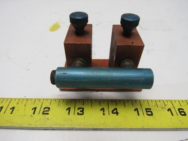 Kool Mist 10B Orange Anodize Coolant System Valve block 3/4" x 1-1/4" x ...