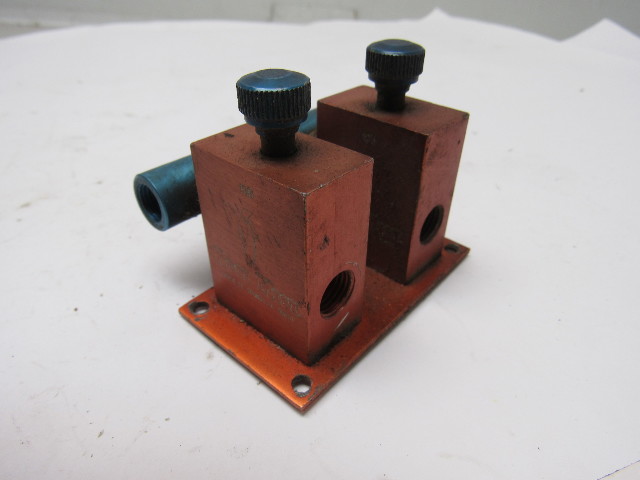 Kool Mist 10B Orange Anodize Coolant System Valve block 3/4" x 1-1/4" x ...