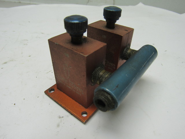 Kool Mist 10B Orange Anodize Coolant System Valve block 3/4" x 1-1/4" x ...