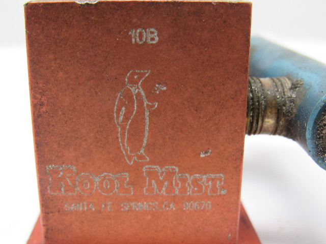 Kool Mist 10B Orange Anodize Coolant System Valve block 3/4" x 1-1/4" x ...