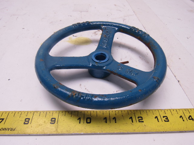 Mosites 6 HW Cast Iron Straight Hand valve Wheel 6" Diameter 5/8" Bore ...