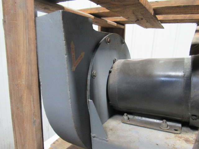 Hartzell 0711II2 Direct Drive 1-1/2HP 3PH Pressure Blower Fan ...