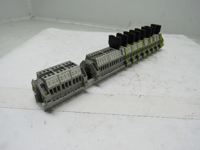 Allen Bradley 1492-W4 Terminal Block Din Rail Strip (9) Grounding (43 ...