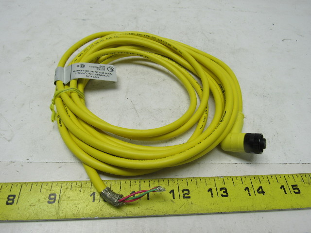 BRAD HARRISON 703001D02F120 MICRO-CHANGE 3P Female 90 Degree Cordset 22 ...