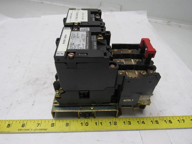 Square D 8736 SC08 Size 1 Magnetic Reversing Motor Starter 120V Coil ...