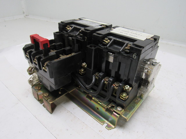 Square D 8736 SC08 Size 1 Magnetic Reversing Motor Starter 120V Coil ...