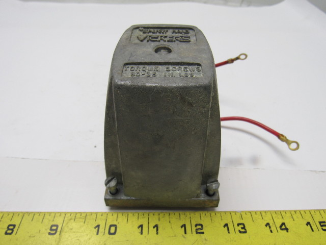 Vickers 316011 115V 60Hz Coil W/Cover | Bullseye Industrial Sales