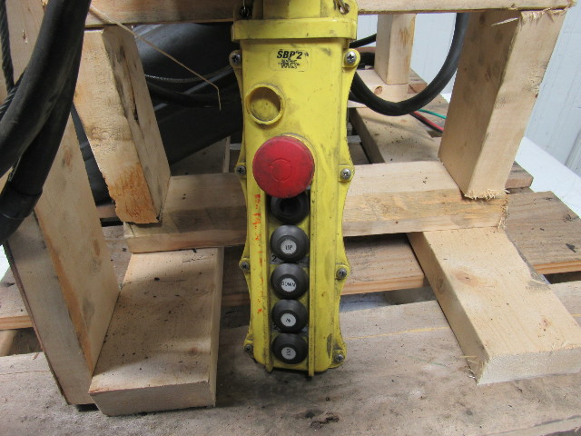 ACCOLIFT 2130140 2 TON Electric Chain Hoist W Power Trolley 18'10" Lift ...