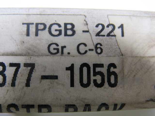 TPGB221 Grade C-6 Carbide Indexable Insert Tools Lot of 15 | Bullseye ...