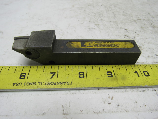 Kennametal DVJNR-123B 3/4" Indexable Turning Facing Insert Tool Holder ...