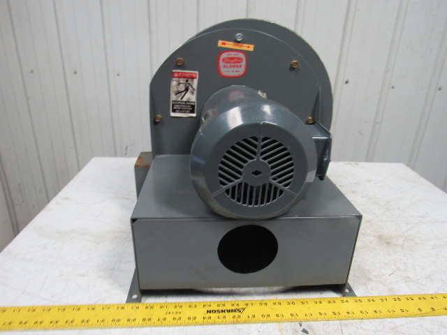 DAYTON 4C329 12-1/2" W/3HP High Pressure Blower & GE 3450RPM 230/460V 3 ...