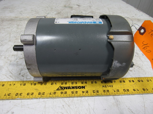 MARATHON G507 1/2 HP AC Electric Motor 1725RPM 50/60Hz 56C TEFC 5/8 ...