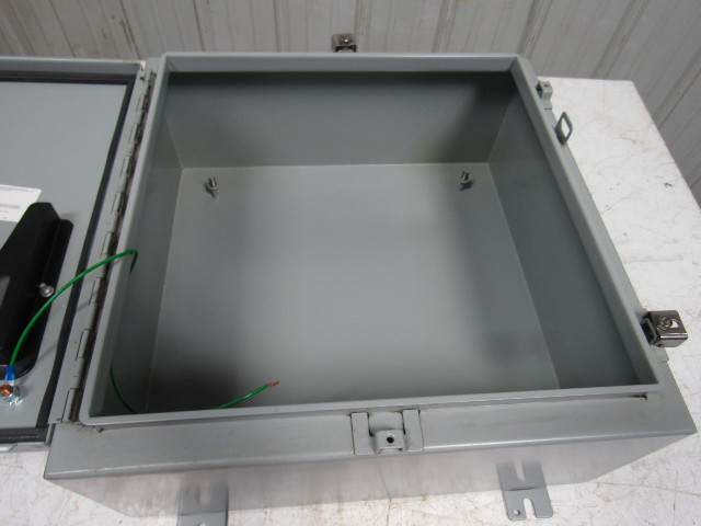 Hoffman A20H20BLP Steel Electrical Enclosure Wall Mount 20"Hx20"Wx8"D ...