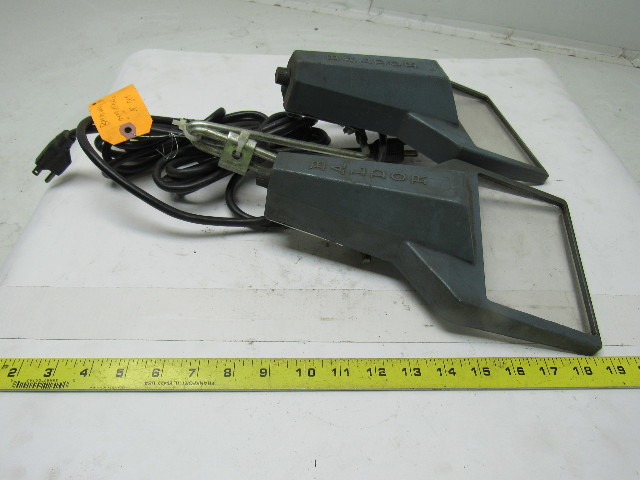 Baldor GA9 Lighted Eye Shields W Brackets 115V AC-DC 60 Watt Set of 2 ...