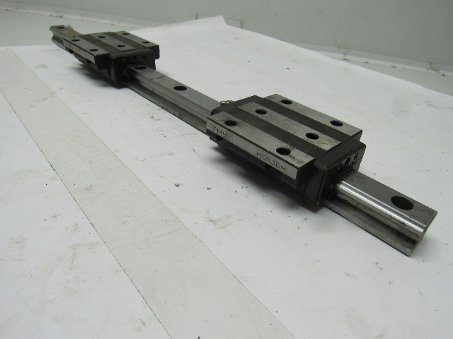 THK HSR30H 23-5/8" (600mm) Long Linear Rail W/2 Bearing Blocks NEW ...