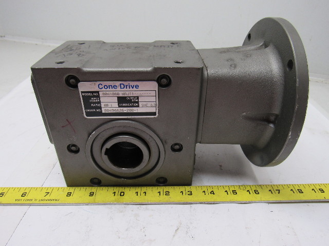 Cone Drive B041060.WAJT1 Single Reduction Gear Speed Reducer 60:1 Ratio ...