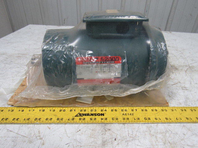 RELIANCE P14H1446S-NX 2 HP AC Electric Motor 1725 RPM Frame FJ145TC 3PH ...