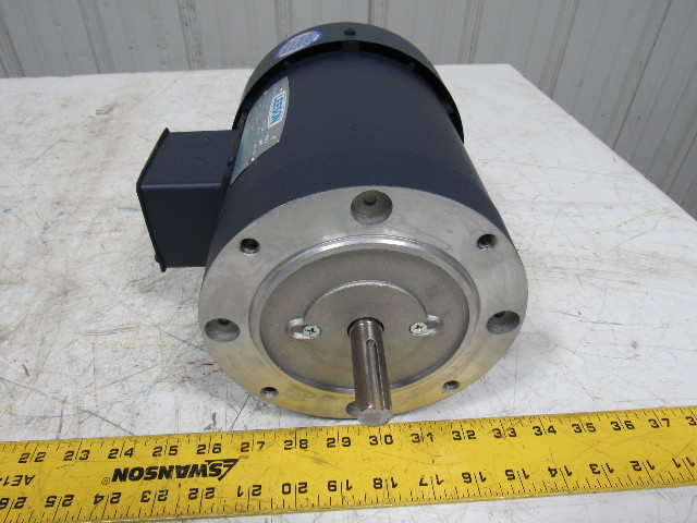 Leeson 110916.00 3/4HP Electric Motor 208-230/460V 3PH D56C Frame ...