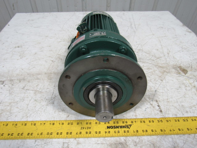 SUMITOMO VM 3115A 2 HP SM-CYCLO Gearmotor 29.7 RPM Output 59:1 230/460V ...