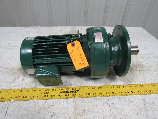 SUMITOMO VM 3115A 2 HP SM-CYCLO Gearmotor 29.7 RPM Output 59:1 230/460V ...