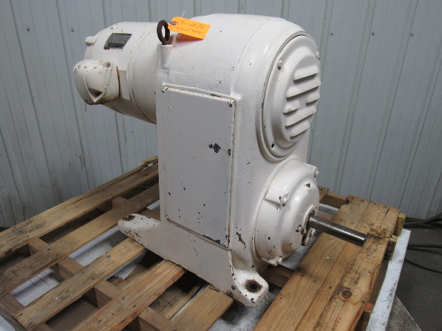 US Motors VEU-HV Varidrive Adjustable Speed Reducer 7.5Hp 220/440V ...