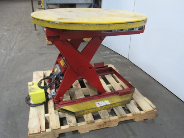 SOUTHWORTH PPH2-24 2000 LB Lift Table PalletPal 115V Hydraulic 9-1/2 ...