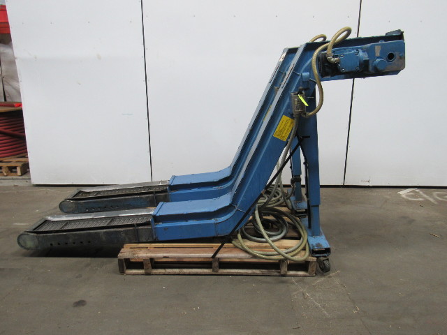 MAYFRAN CHIP TOTE Chip Conveyor 31"x7" Intake 4'/Min. 3Ph For/Rev 43 ...