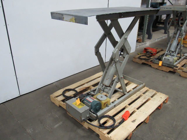 AMERICAN LIFT (AUTOQUIP) P36-20 2000 LB Lift Table 6"-43" Ht. 20"x 48 ...