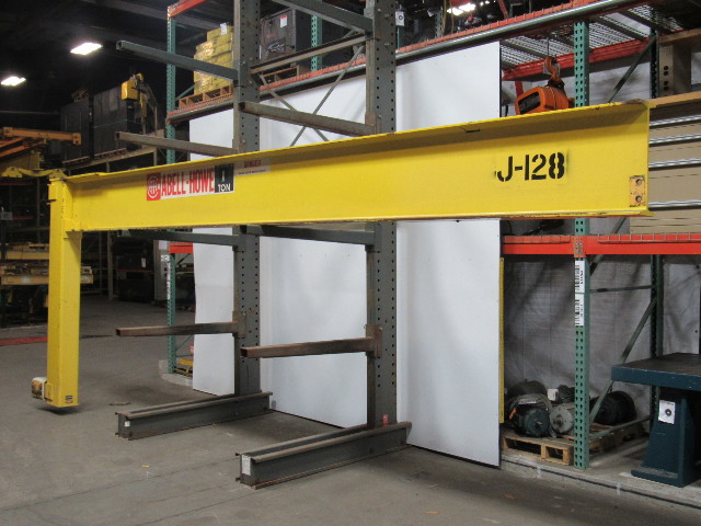 ABEL HOWE 1 TON Cantilever Jib Crane Wall Mount 20' Span | Bullseye ...
