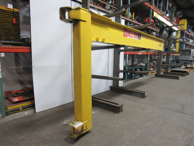 ABEL HOWE 1 TON Cantilever Jib Crane Wall Mount 20' Span | Bullseye ...