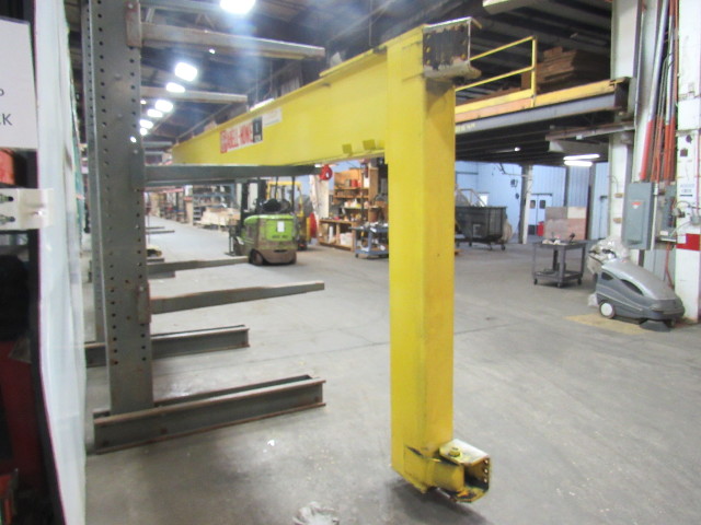 ABEL HOWE 1 TON Cantilever Jib Crane Wall Mount 20' Span | Bullseye ...